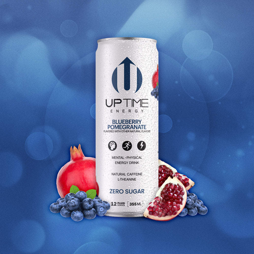 Blueberry Pomegranate Zero Sugar 12 Pack – UPTIME Energy