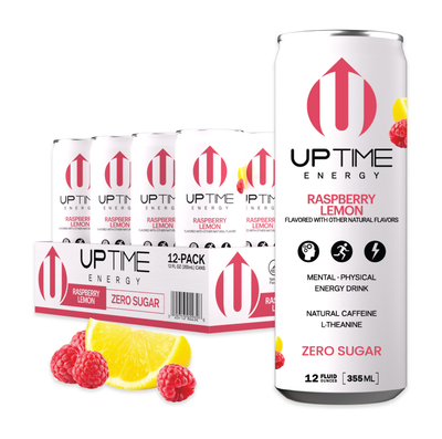 Raspberry Lemon Zero Sugar - UPTIME Energy
